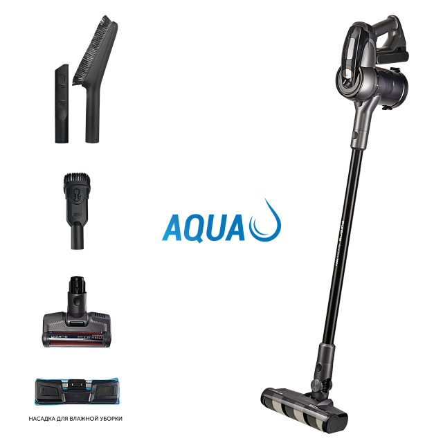 Беспроводной пылесос Polaris PVCS 1102 HandStickPRO+ Black цвет Черный4 ...